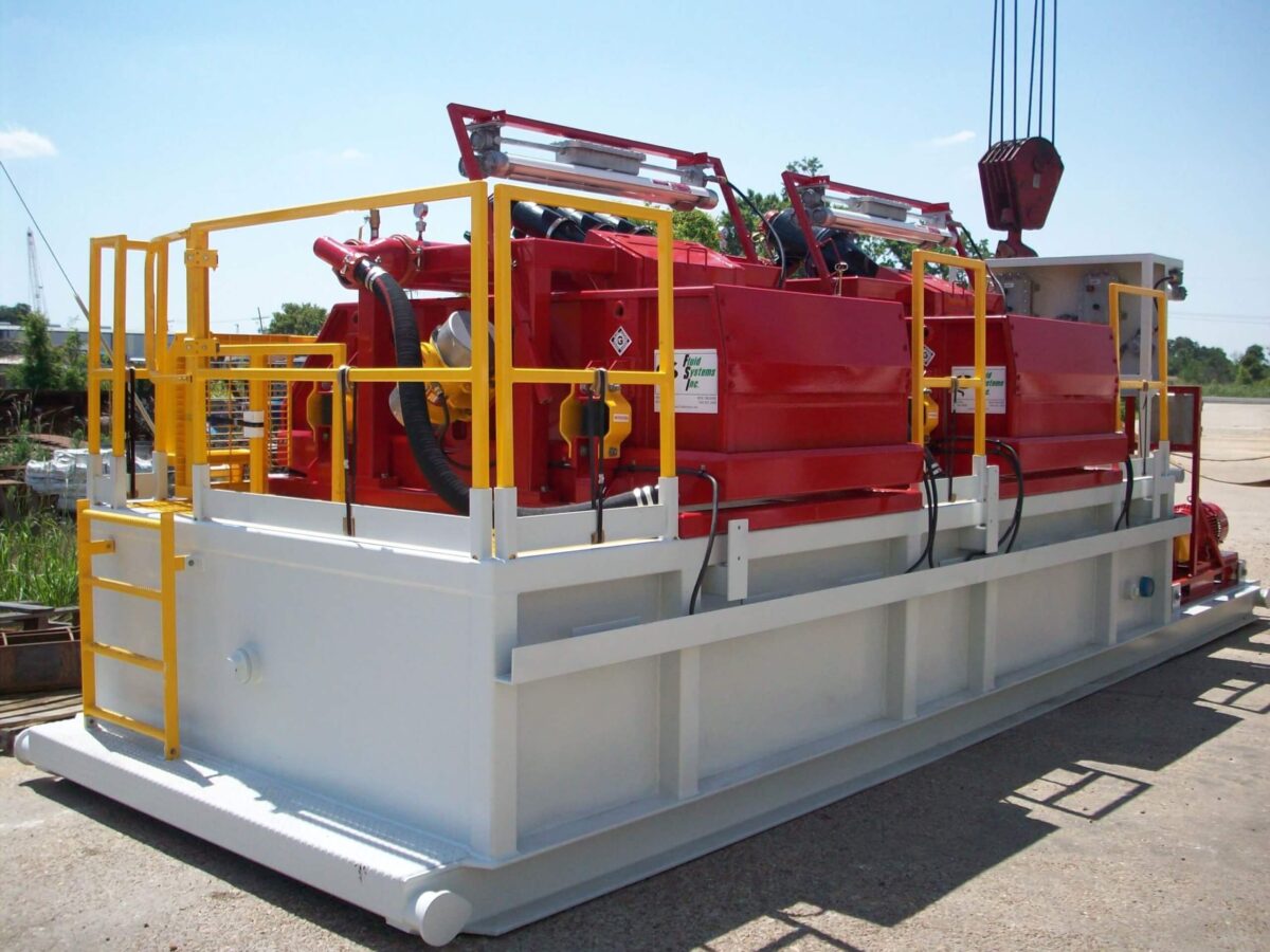 Shaker & Mud Cleaner Skid - Fluid Systems, Inc.